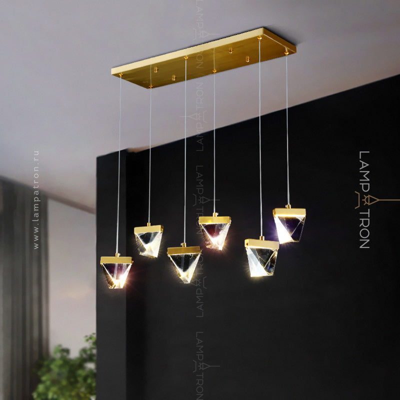 ALDIS MORE Cascade lighting fixtures - Lampatron